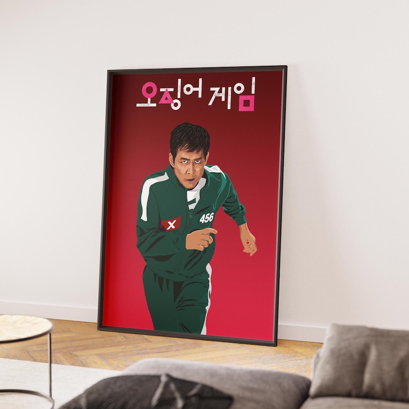 Squids Game Poster - Etsy