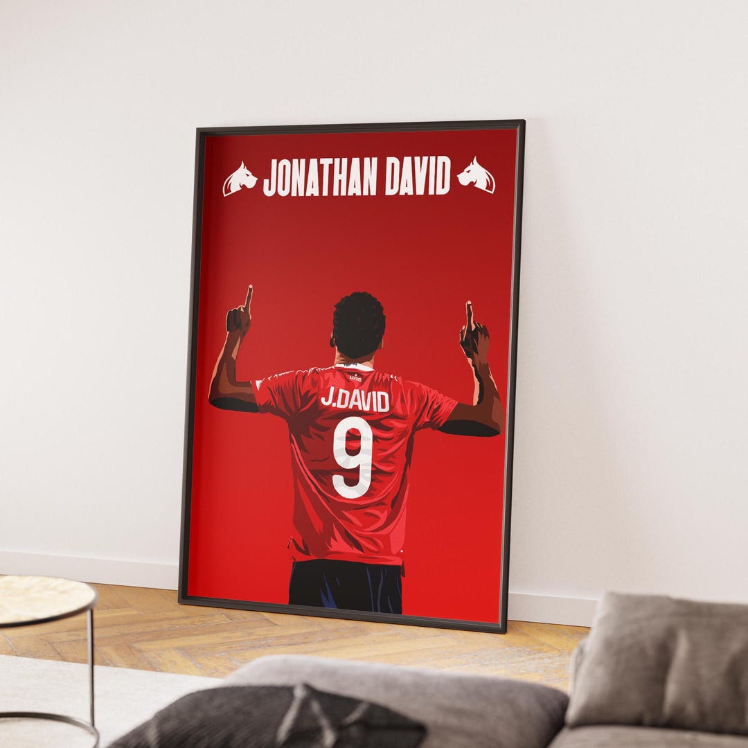 LOSC Poster Jonathan David Poster - Etsy