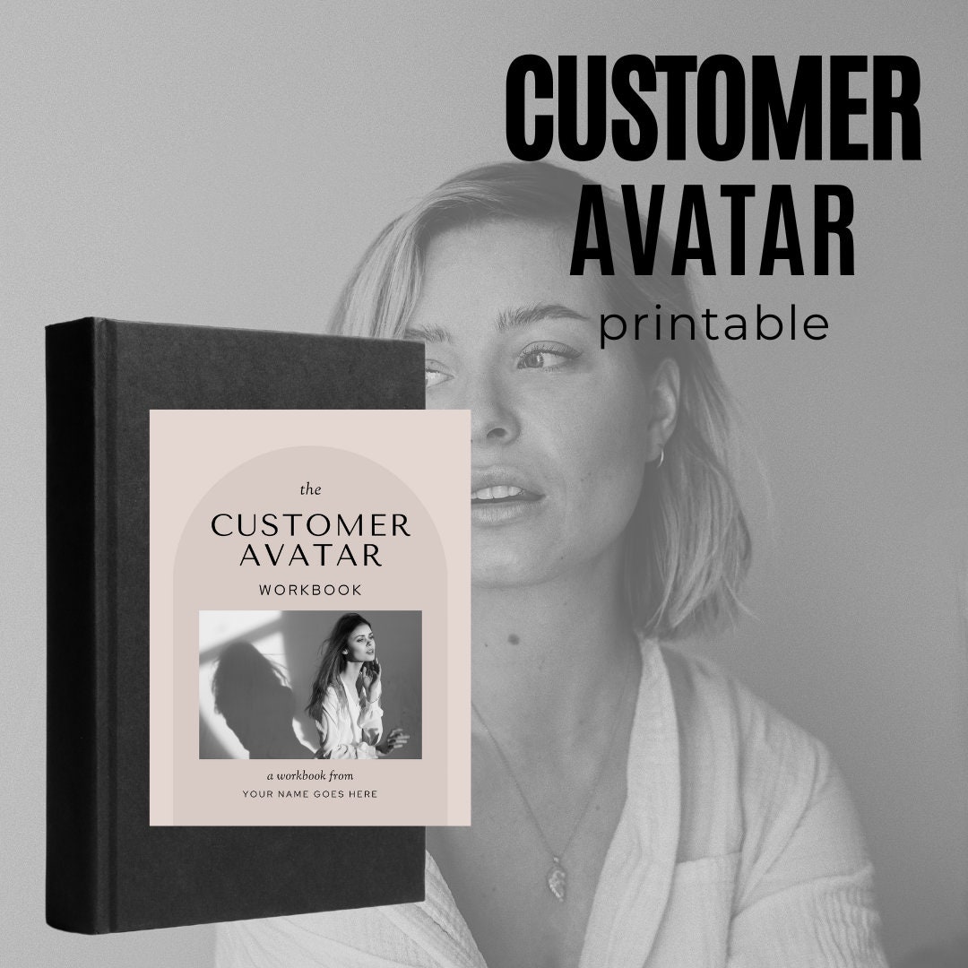 PLR Customer Avatar Workbook Printable - Etsy