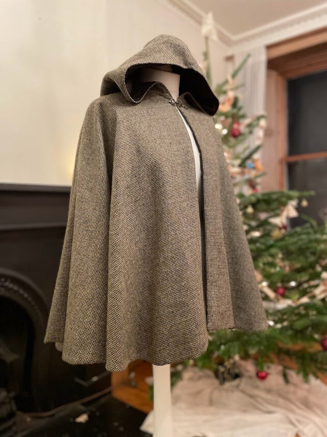 Bespoke Tweed Capelet - Etsy