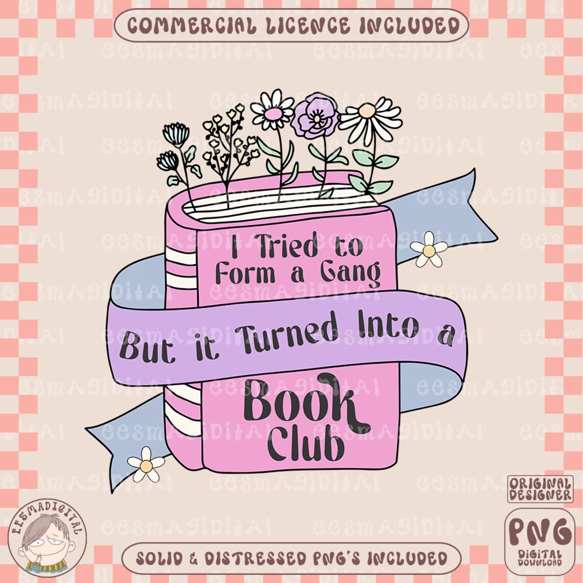 Funny Book Club Png, Reading Png, Book Quotes Png, Book Lover Png ...
