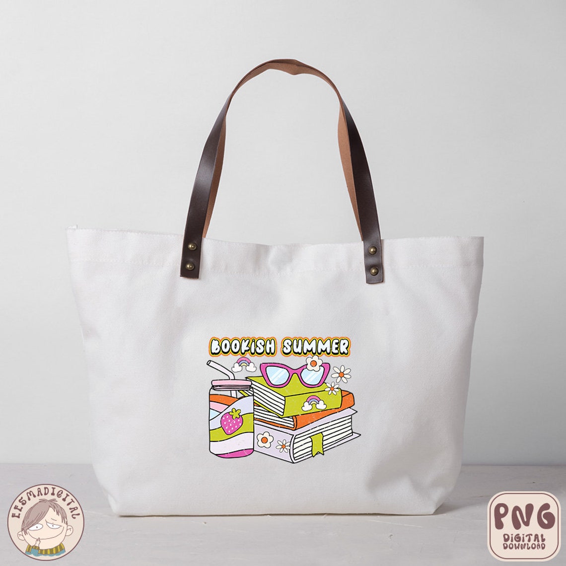 Bookish Summer Png, Bookish Girlie Therapy PNG File, Cute Fun Trendy ...