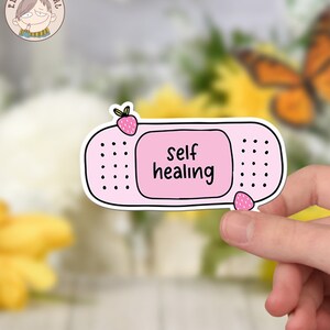 Self Healing PNG, Mental Health Matters, Trendy Band-aid Clipart, Cute ...