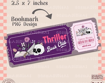 Enemies to Lovers Book Club Bookmark Design, PNG File, Cute Artsy ...