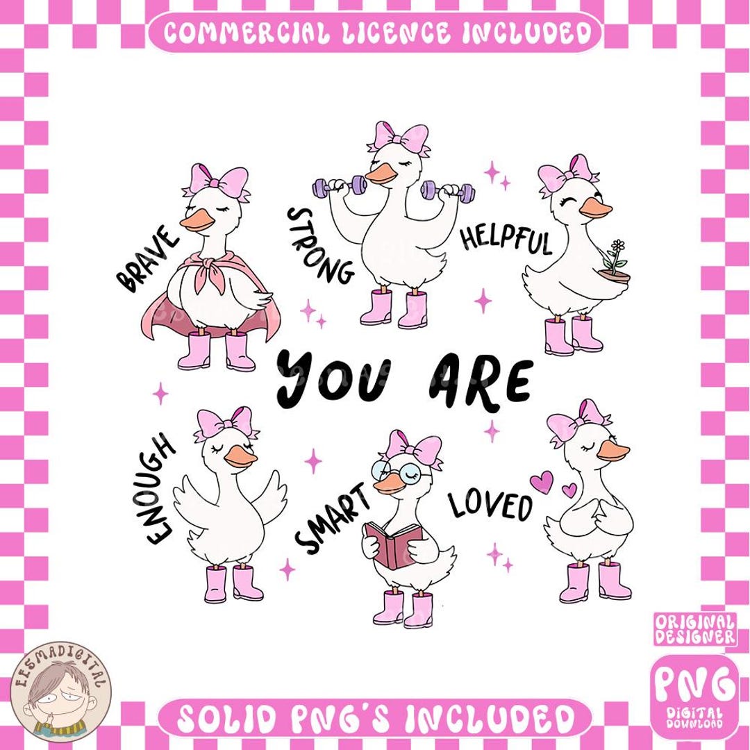 You Are Goose PNG, Motivational Goose Quotes Digital Download, Positive ...