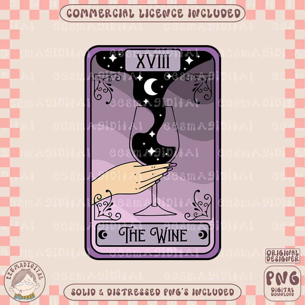 The Wine Tarot Card Png, Wine Png, Wine Glass Png, Alcohol Png, Wine ...