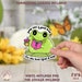 Jump Into a Good Book Frog Png, Cute Bookish Frog With Iced Coffee & a ...