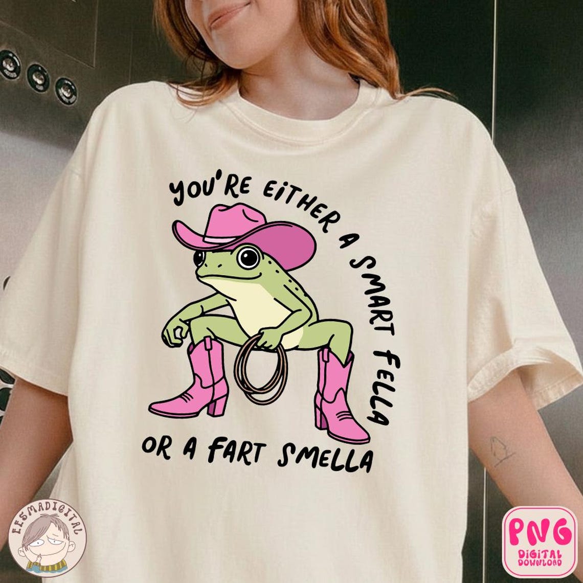 You Are Either A Smart Fella or A Fart Smella PNG, Retro Cartoon ...