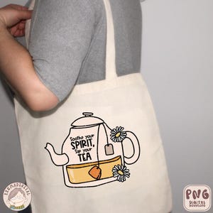 Soothe Your Spirit Sip Your Tea PNG, Tea Cup Clipart, Tea Png, Best Tea ...
