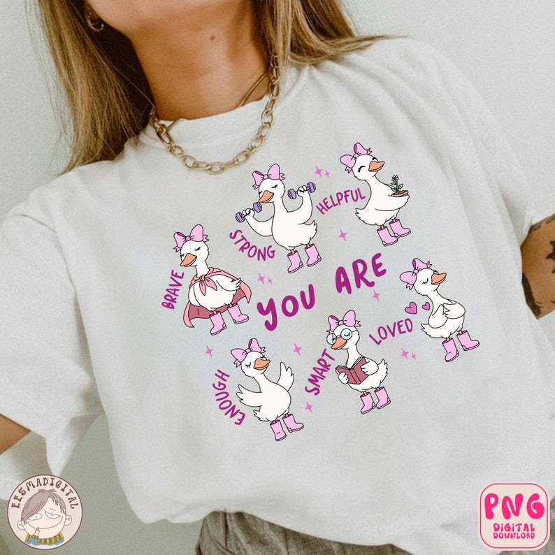 You Are Goose PNG, Motivational Goose Quotes Digital Download, Positive ...