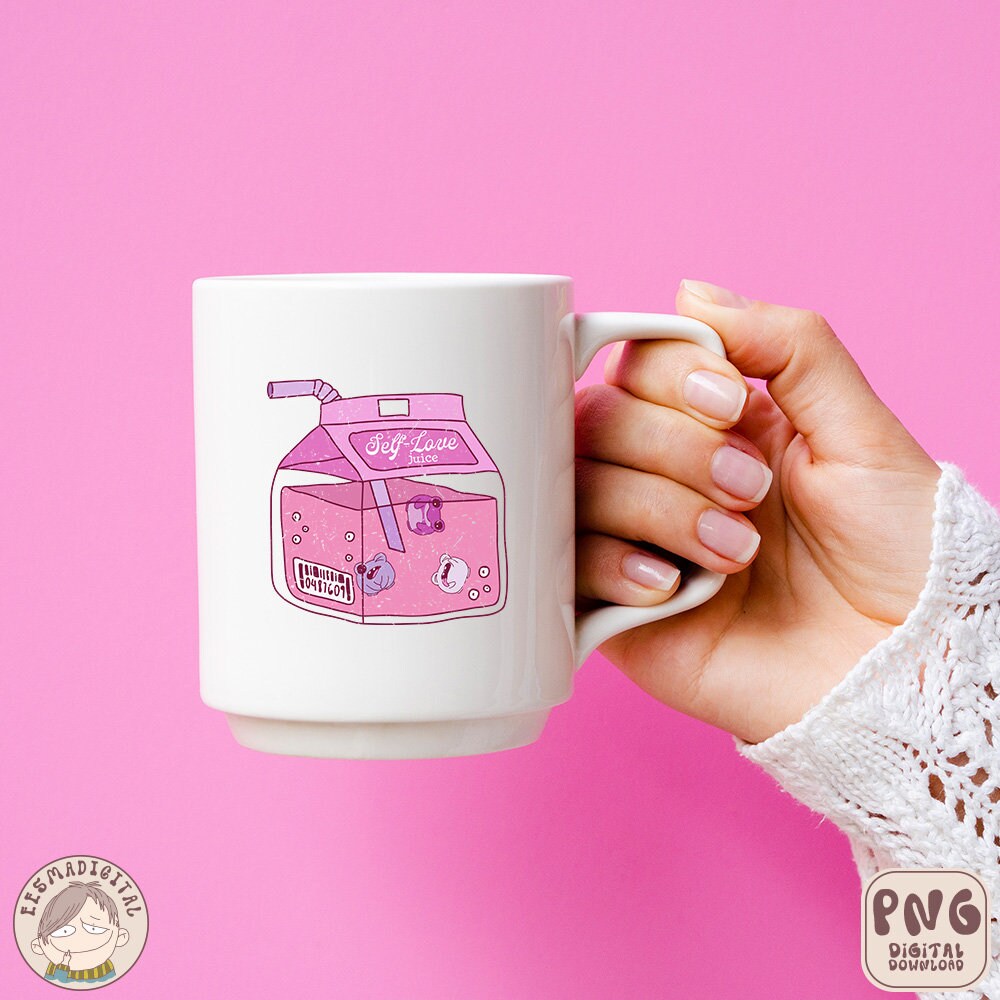 Self-love Juice PNG, Mental Health Png, Self Care Png, Cute Trendy ...