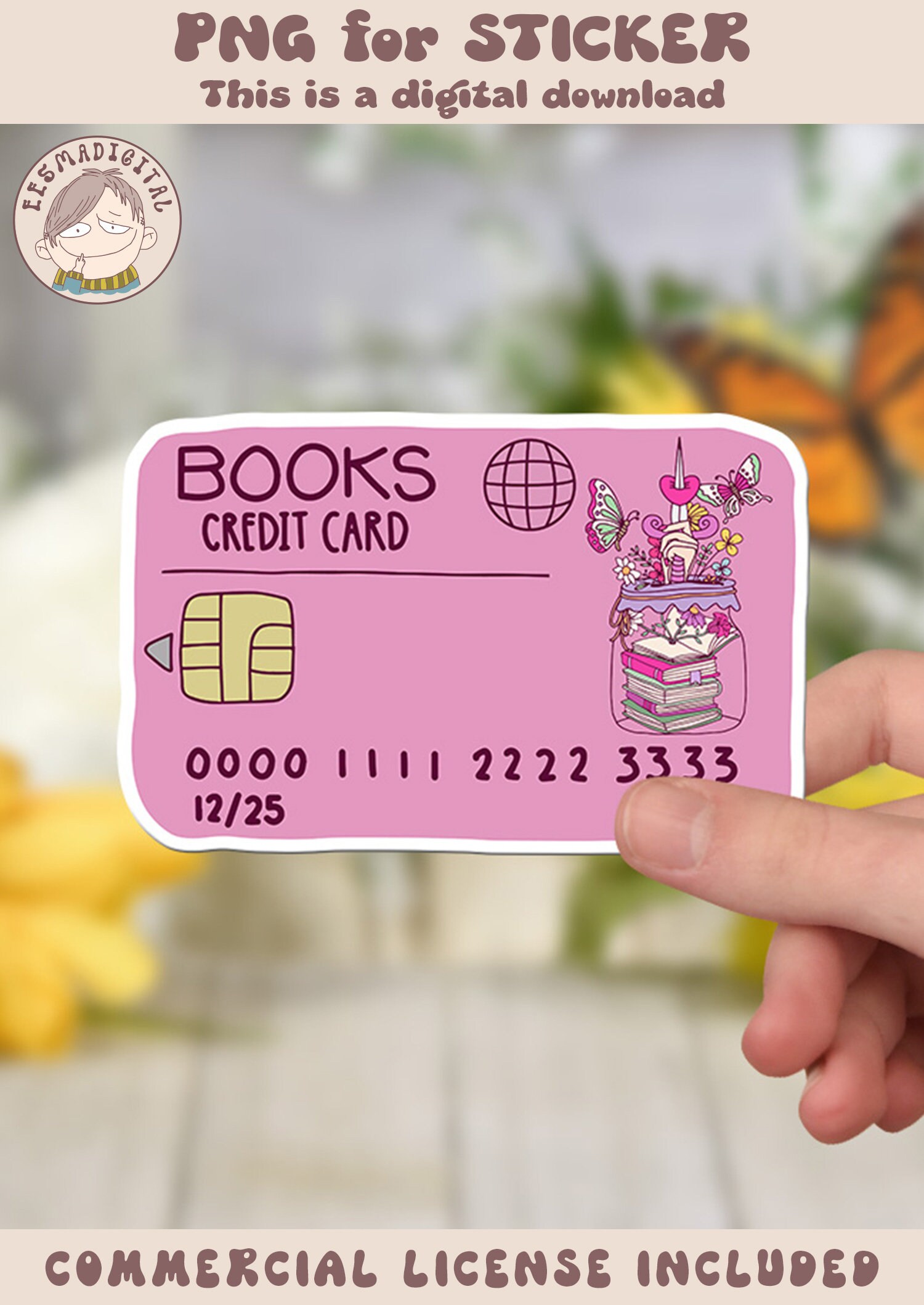 Funny Bookish Png, Bookish Card Png, Romantasy Book Club PNG, Cute ...