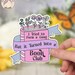 Funny Book Club Png, Reading Png, Book Quotes Png, Book Lover Png ...