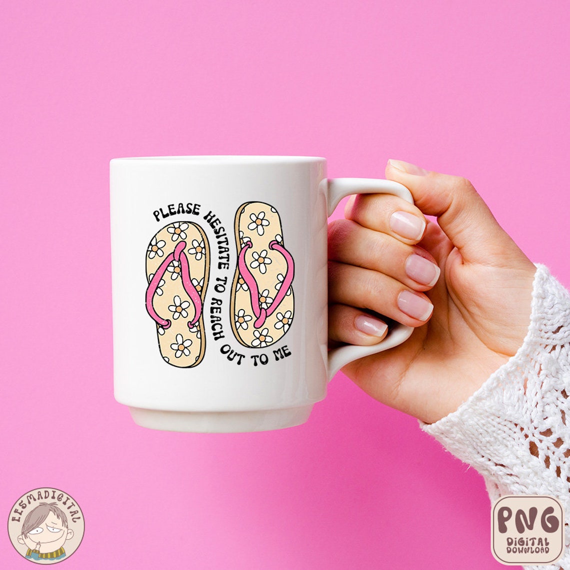 Please Hesitate to Reach Out to Me PNG, Funny Quote Trendy, Mental ...
