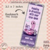 Bookmark Funny Quote Bookmark PNG File, Checkered Bookmark Png, Cute ...