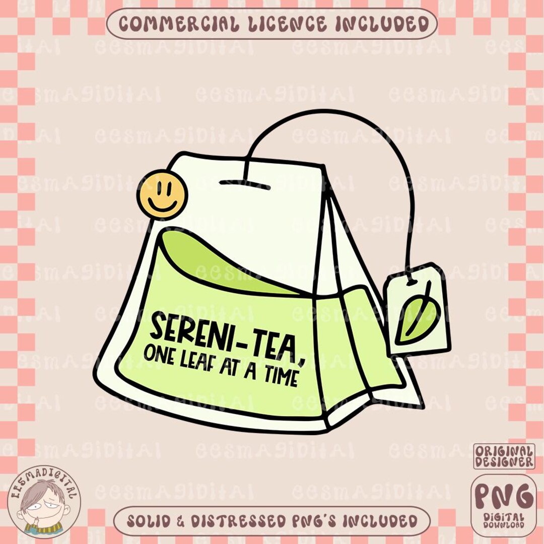 Sereni Tea PNG, Tea Cup Clipart, Tea Png, Best Tea PNG, Cute Tea, Shirt ...