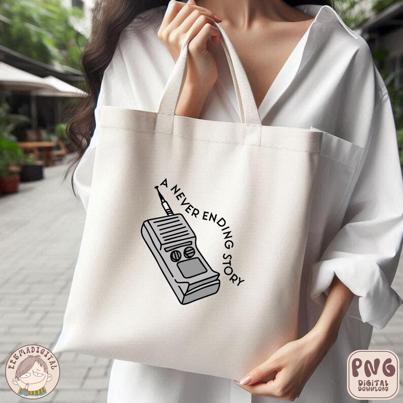 A Never Ending Story Png, Stranger PNG, Cute Bookish Horror Designs for ...