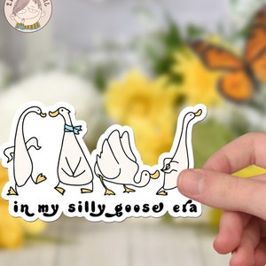 Silly Goose PNG, in My Silly Goose Era Png, Silly Goose on the Loose ...