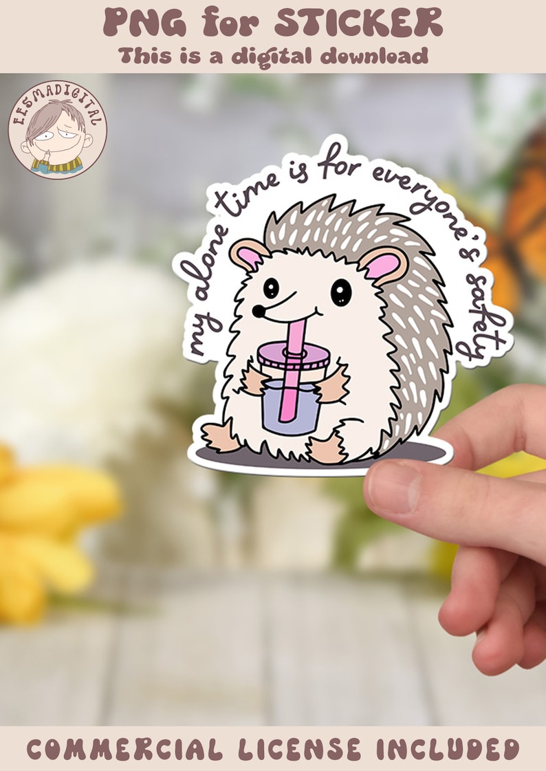 My Alone Time is for Everyone's Safety PNG File, Cute Funny Trendy ...