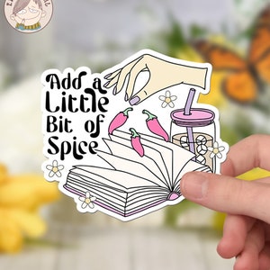 Add A Little Bit of Spice Png File, Smut Spicy Books Png, Booktok ...