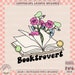 Booktrovert PNG, Digital Sticker Png - Etsy