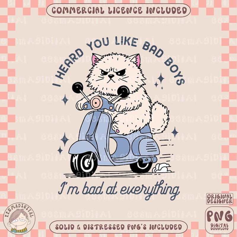 Im a Bad Cat - Etsy