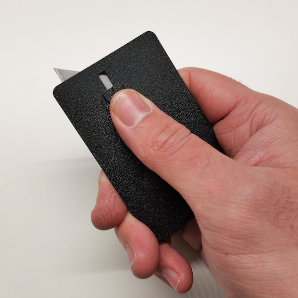 Credit Card Wallet Knife - Etsy