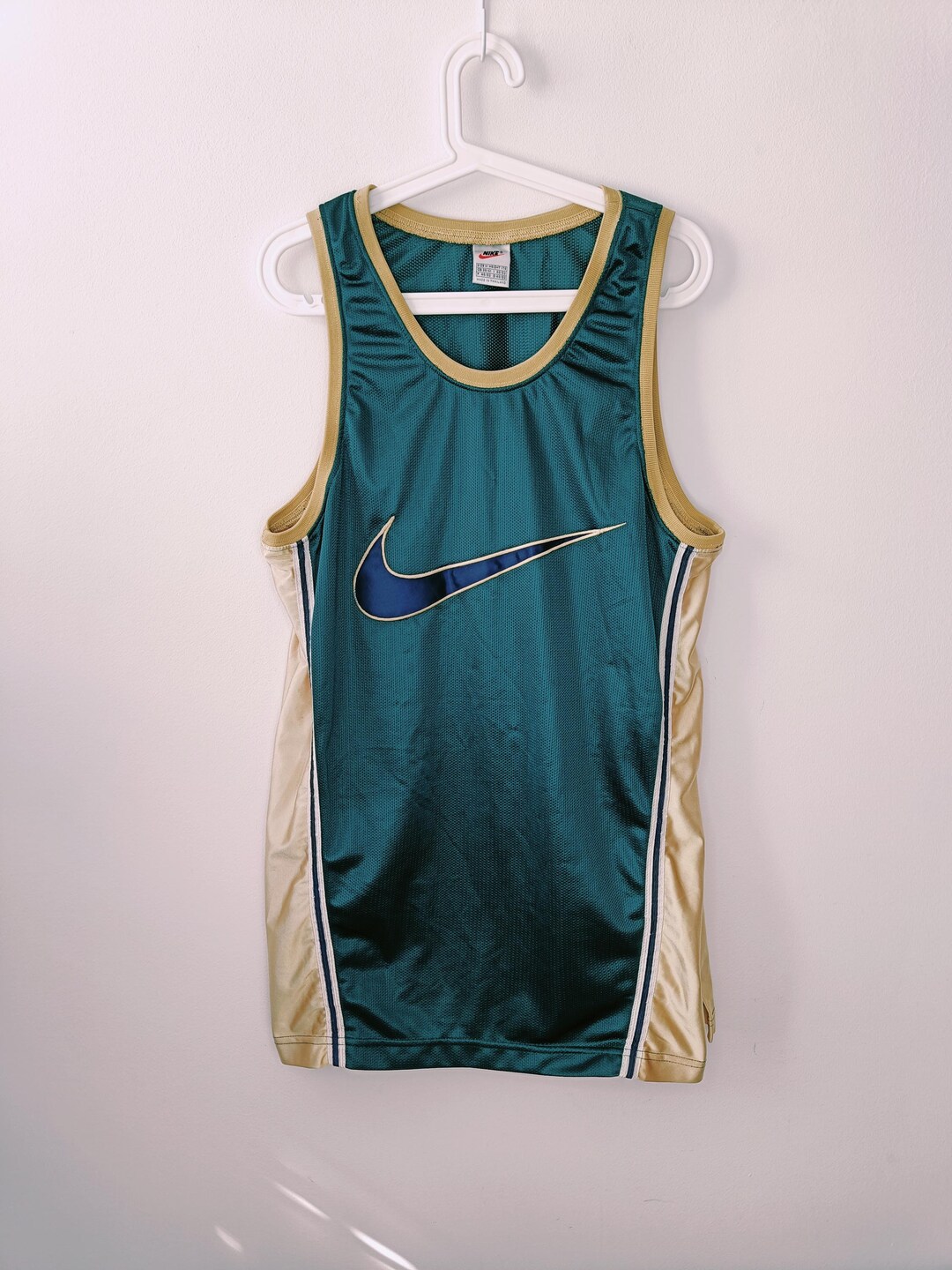 Vintage Nike Basketball NBA Jersey Camiseta Top Tamaño L Estilo Retro ...