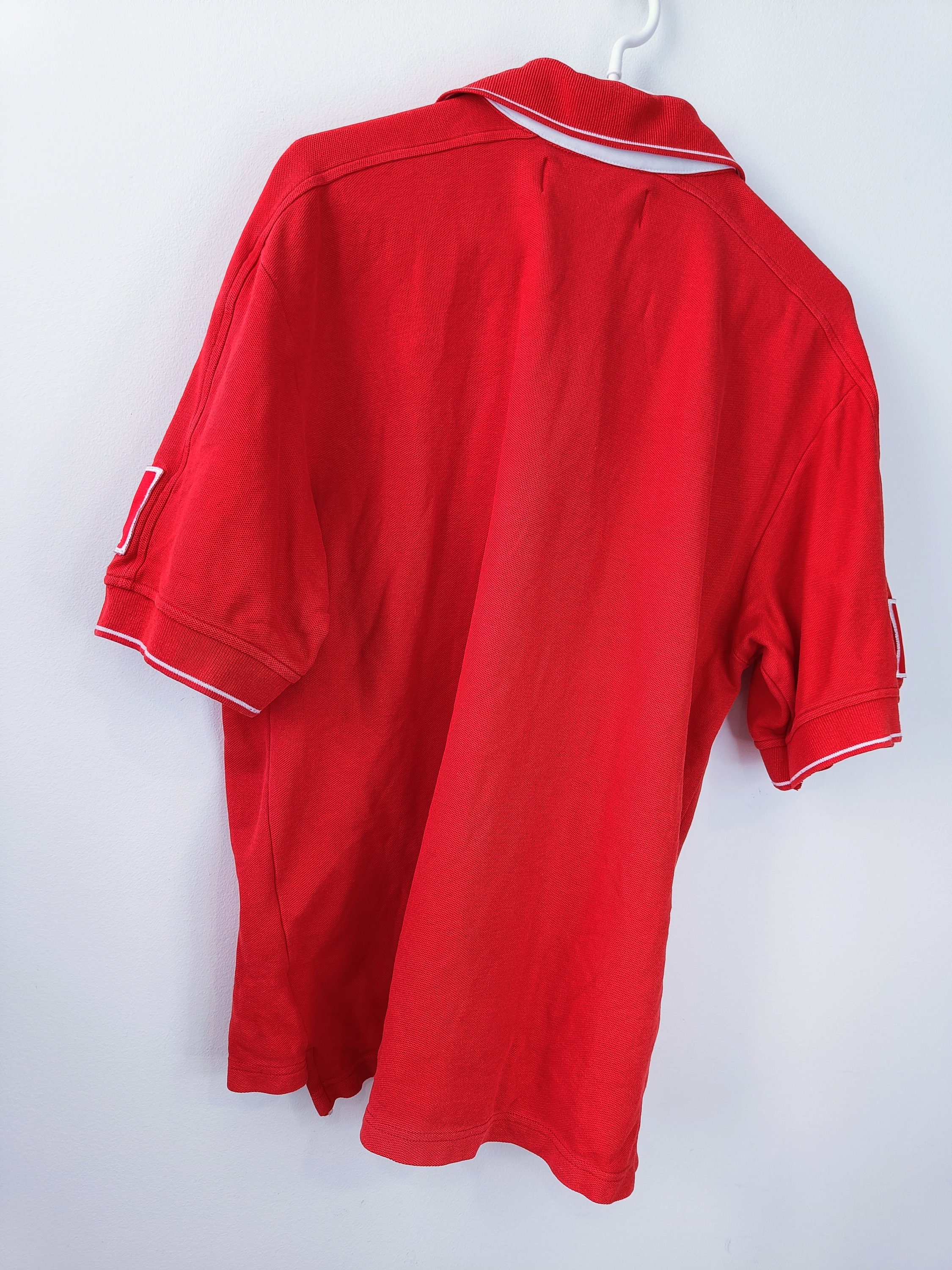 Vintage Fila Scuderia Ferrari F1 Racing Team Vodafone Shell Polo Shirt ...