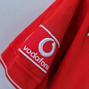 Vintage Fila Scuderia Ferrari F1 Racing Team Vodafone Shell Polo Shirt ...