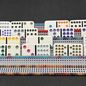 Mexican Train Dominoes Game Racks Set of 4 - Etsy