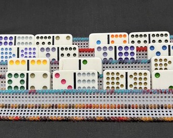 Mexican Train Dominoes Game Racks Set of 2 - Etsy