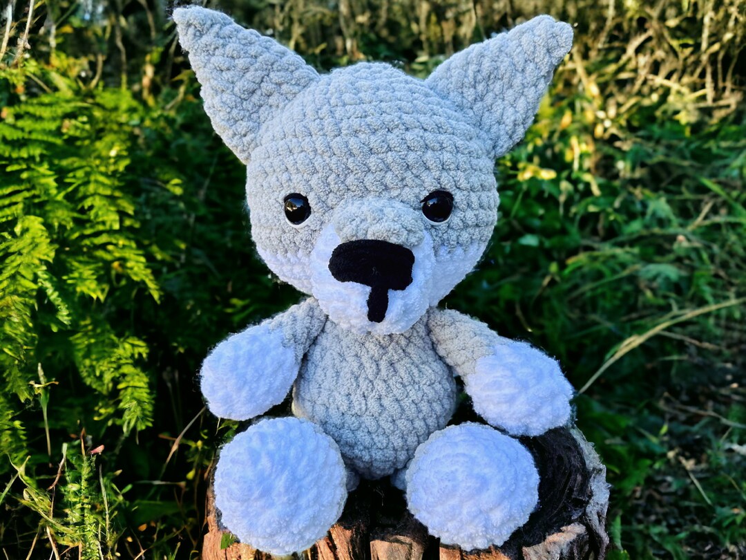 Rollo the Wolf Dog Plush Stuffed Animal for Outlander Fans by ...