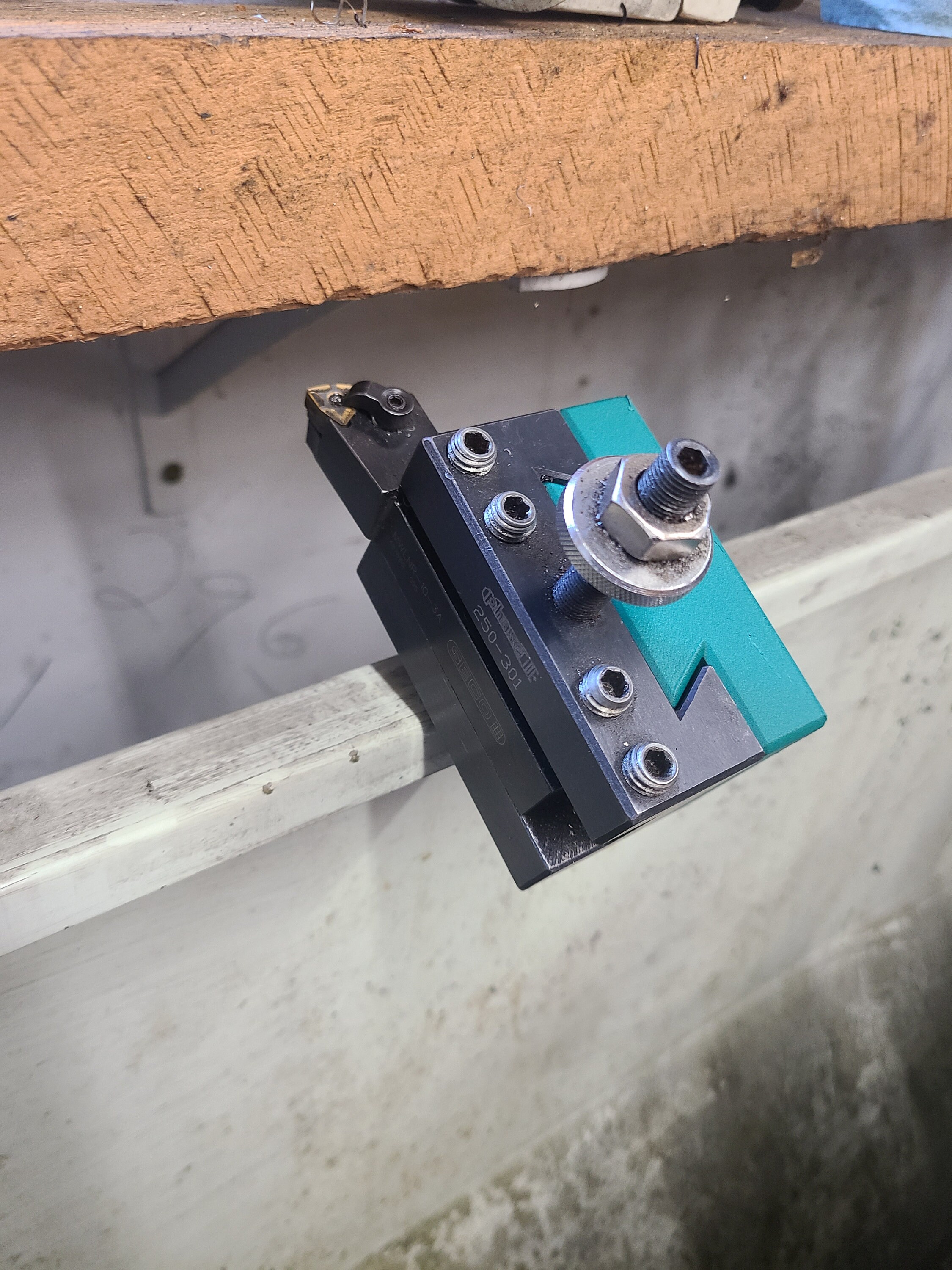 Custom Pair of Mounts for Metal Lathe Quick Change Tool Holders ...