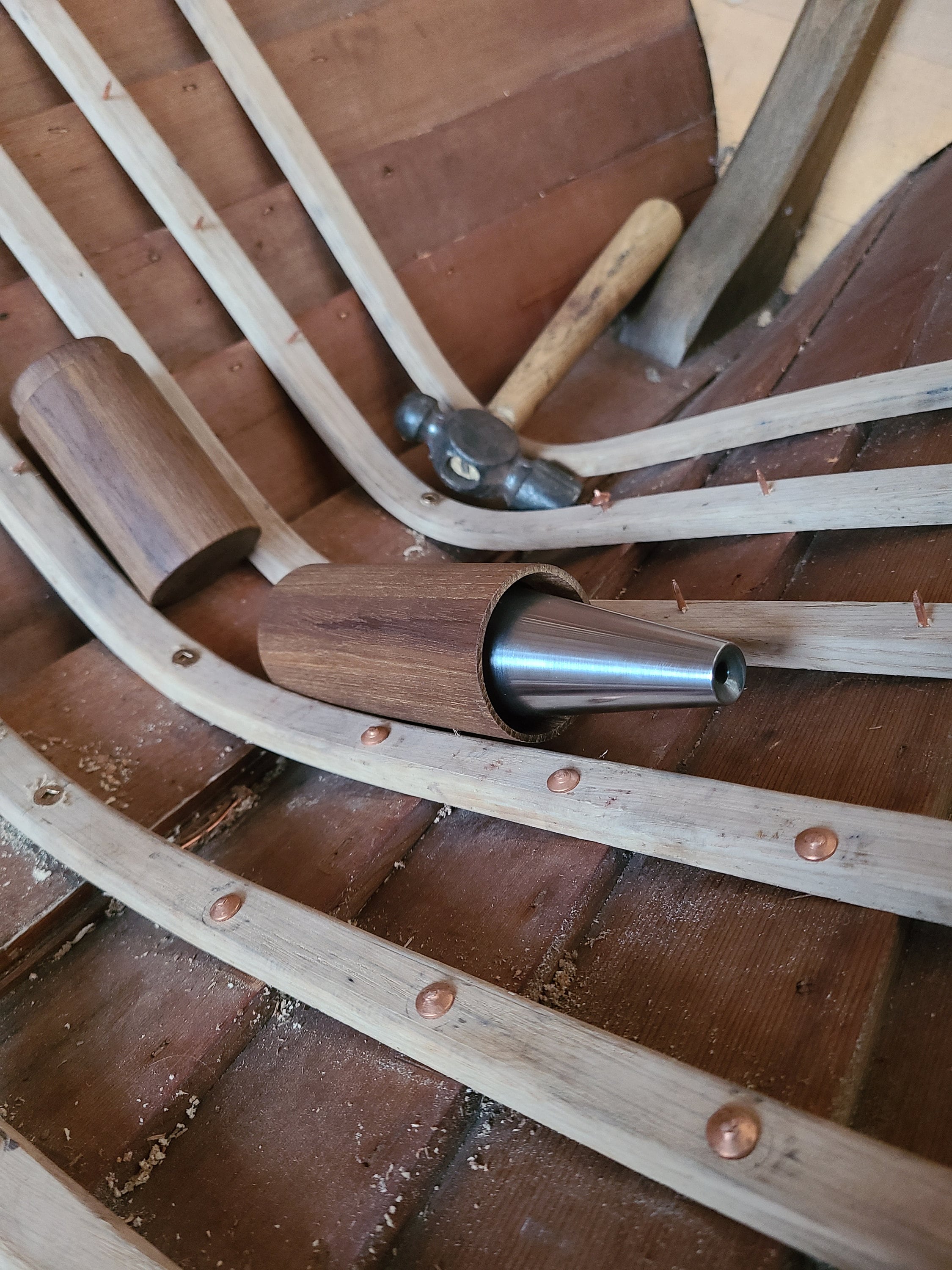 Custom Rove Punch / Setter for Traditional Copper Rivets Used in Wooden ...