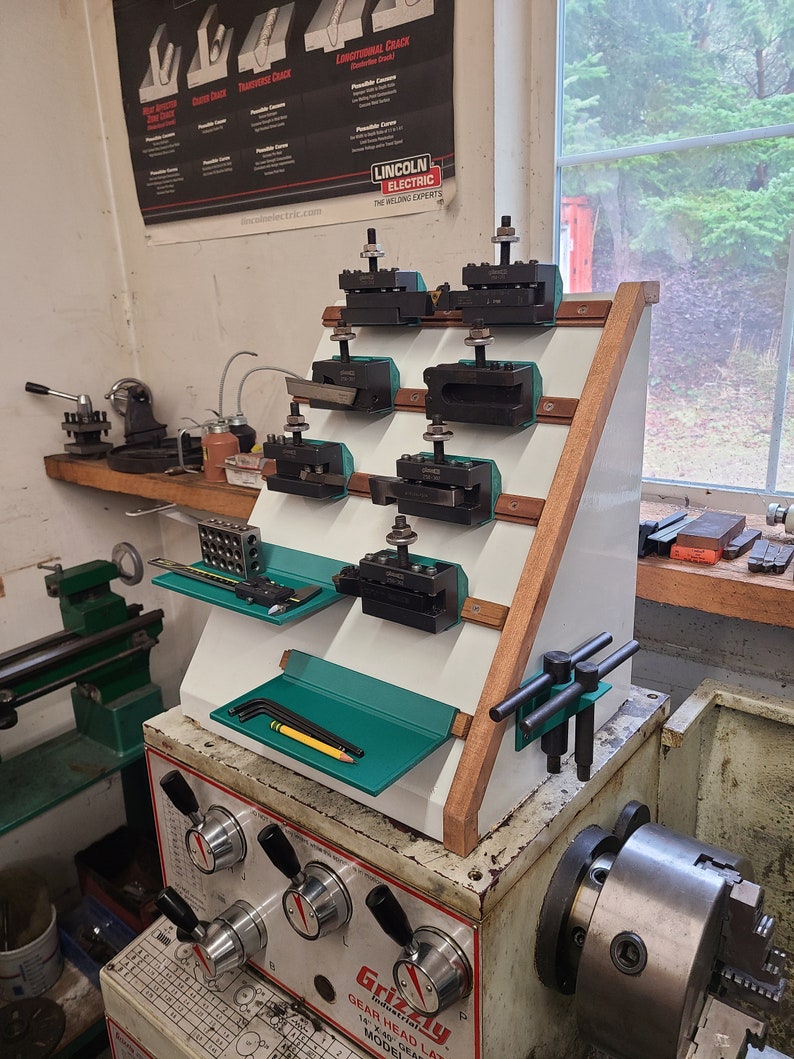 Custom Chuck Key Holder for Metal Lathe Gearbox Organizer Hold One or ...