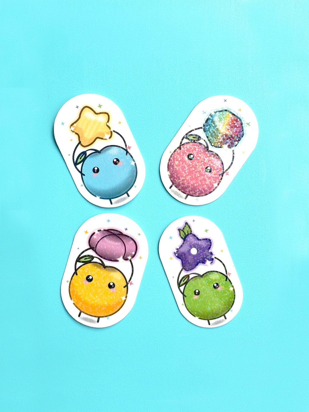 Star Drop Junimo Holographic Sticker, Stardew Valley Vinyl Sticker ...