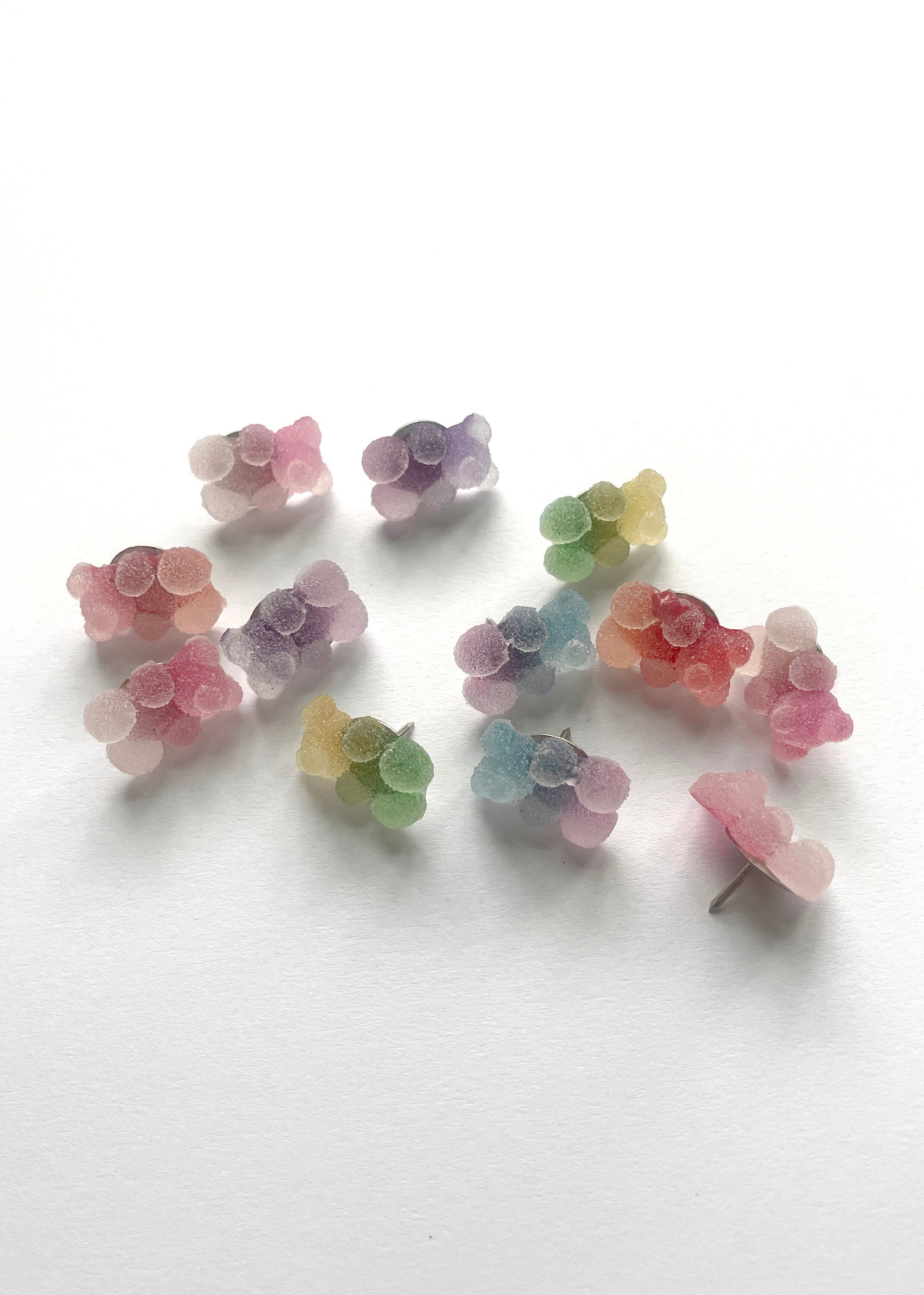 Gummy Bear Push Pins Thumb Tack Set Cute Candy Push Pins - Etsy