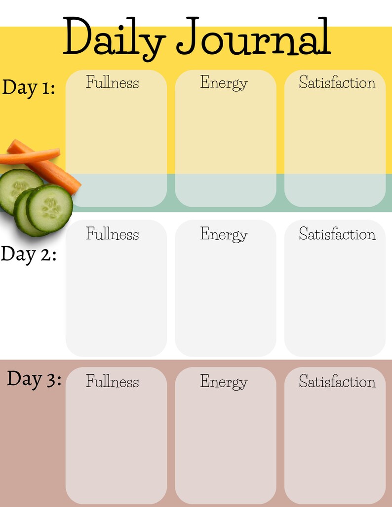 Beginner Macro Counting 30-day Planner & Daily Journal- Tips for ...