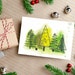 Printable Christmas Tree Card / Holiday Cards / Digital Download ...