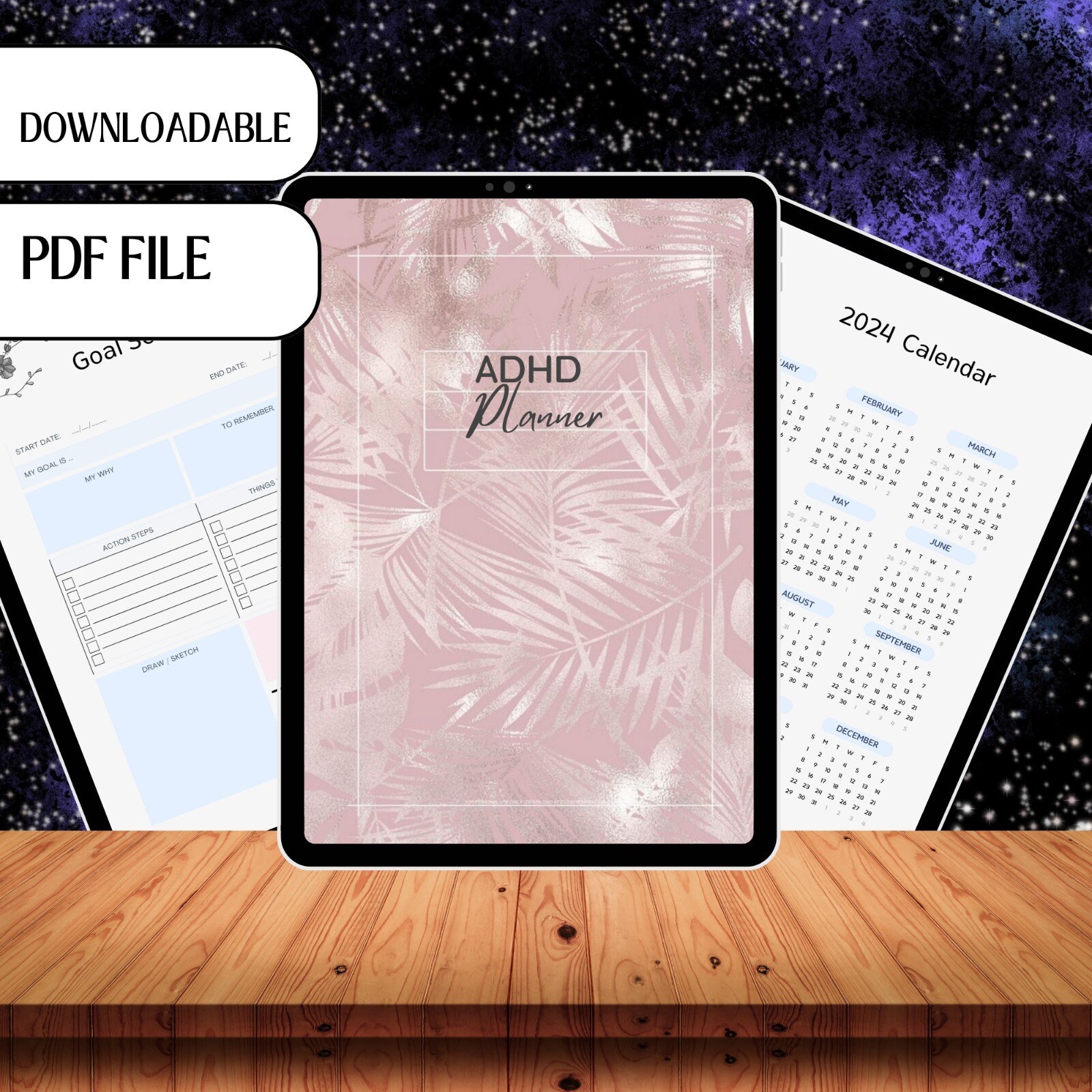 Adhd Planner Printable, Adhd Printable Planner, Adhd Planner Daily ...