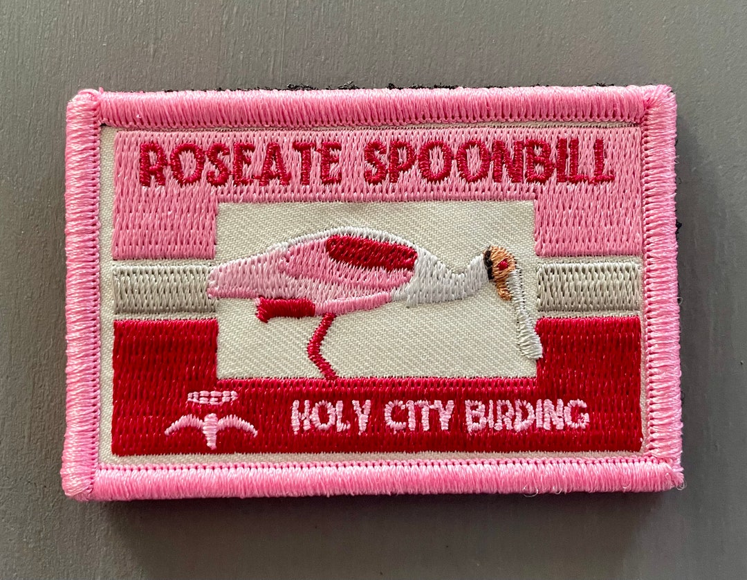 Roseate Spoonbill Bird Patch (fits Our Bird Patch Hat) - Etsy