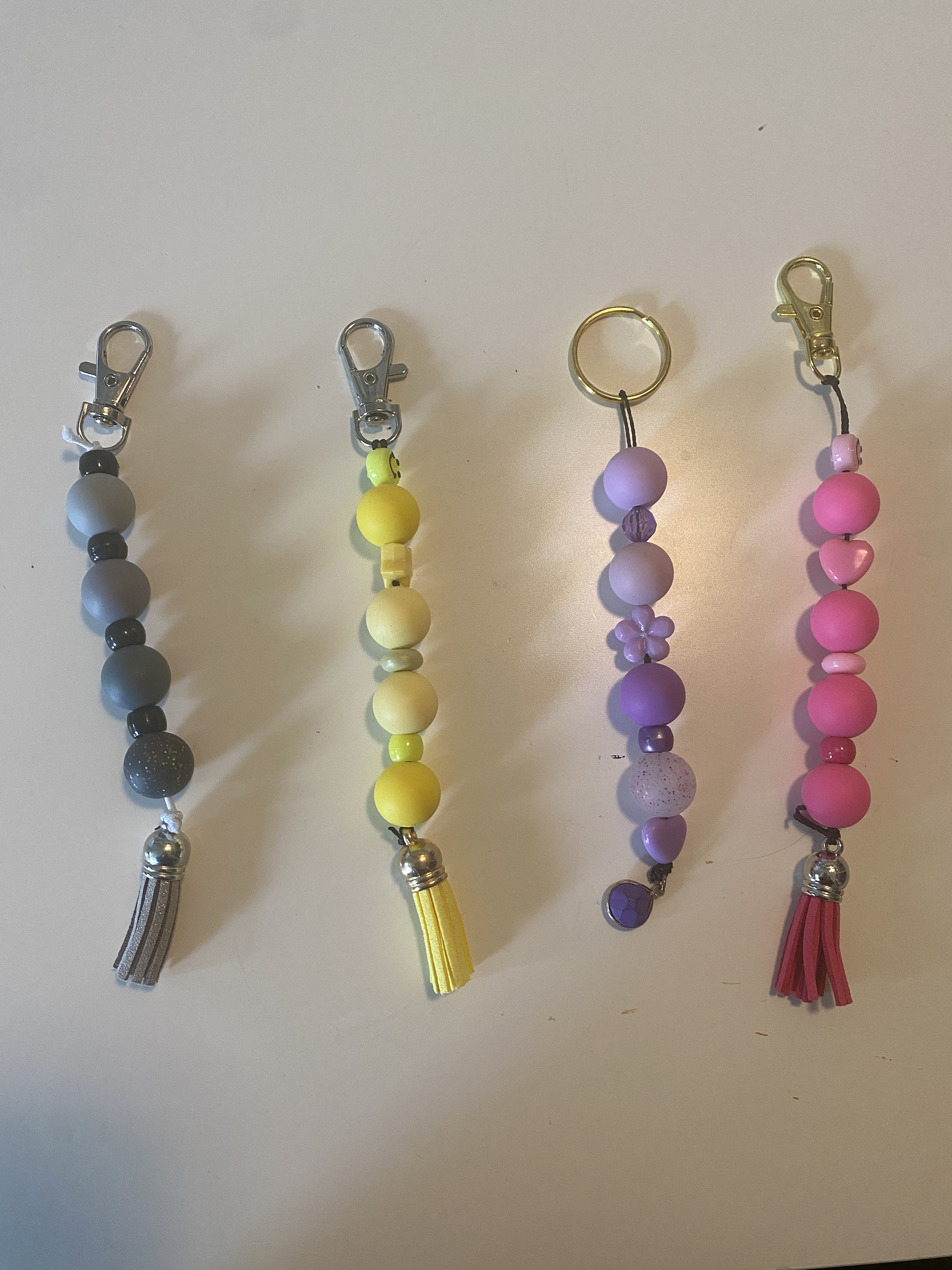 Mystery Colorful Beaded Keychains - Etsy