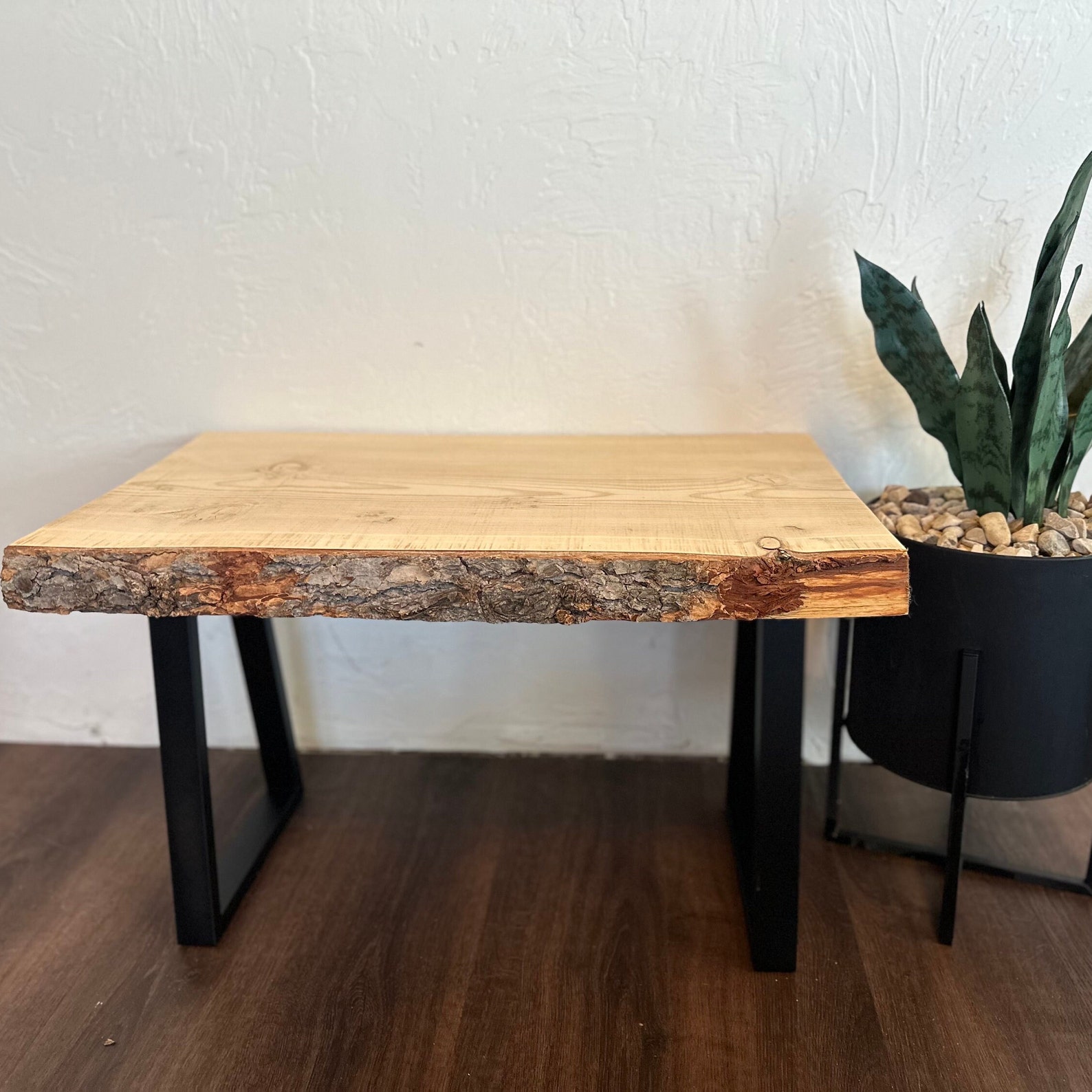 Reclaimed Wood Modern Farmhouse Bench With Trapezoid Legs Entryway ...