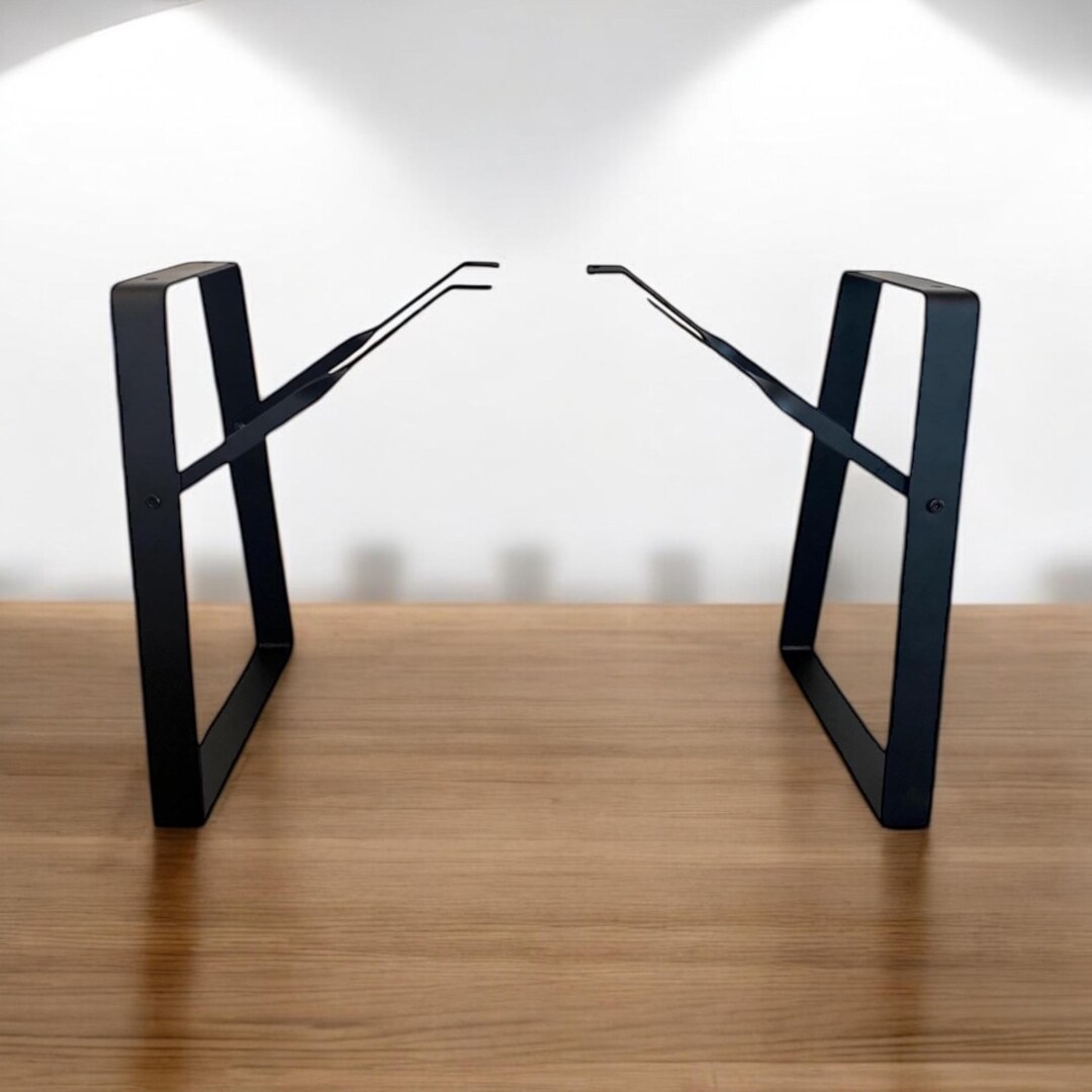 Table Legs Black Table Legs Office Table Legs DIY Steel Legs Powder ...