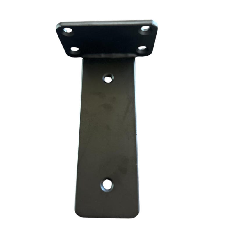 Floating Metal Shelf Bracket, Wood Kitchen Shelf Bracket, Live Edge ...