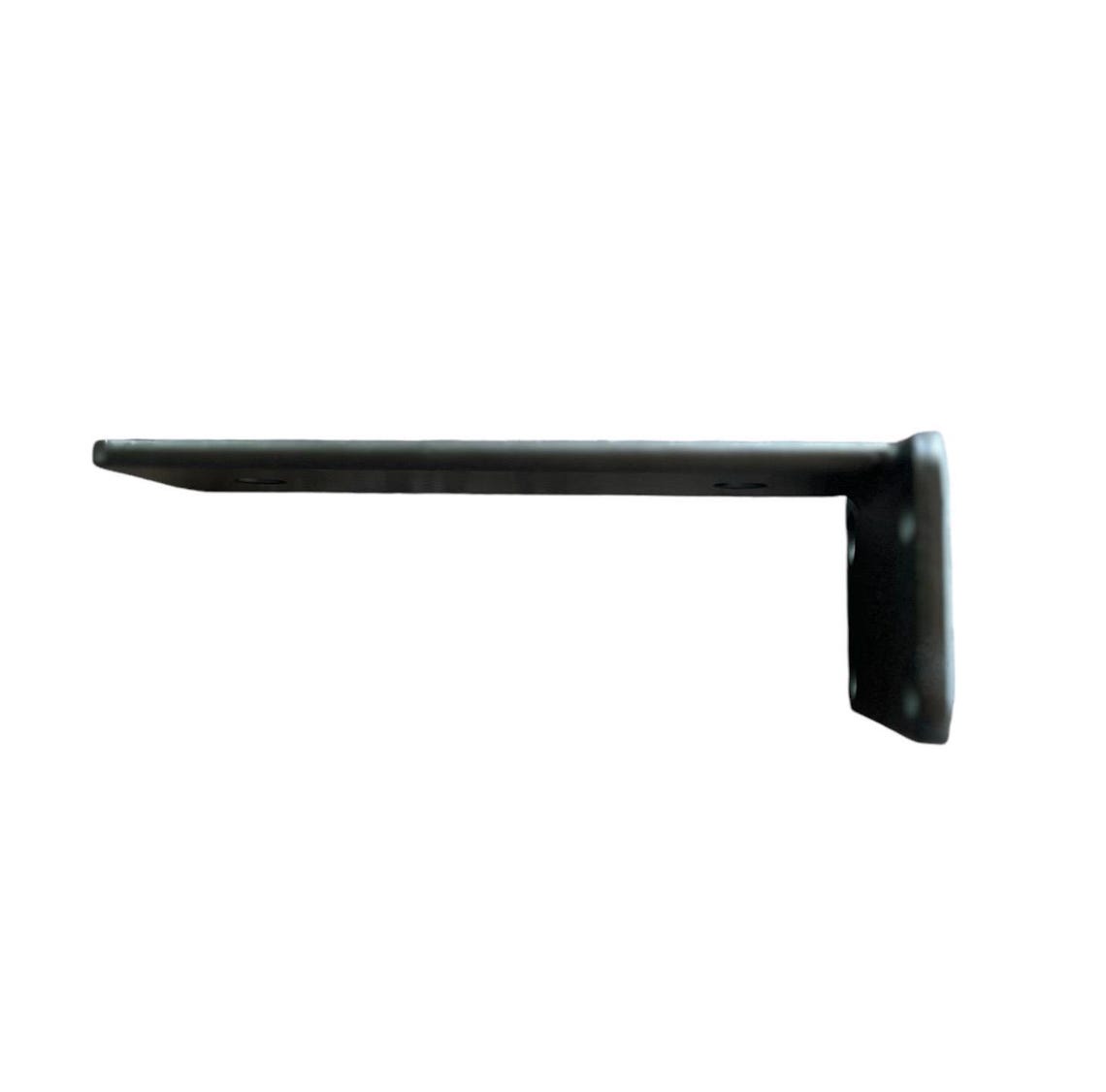 Black Metal Brackets Metal Shelf Brackets Rustic Shelf Bracket ...