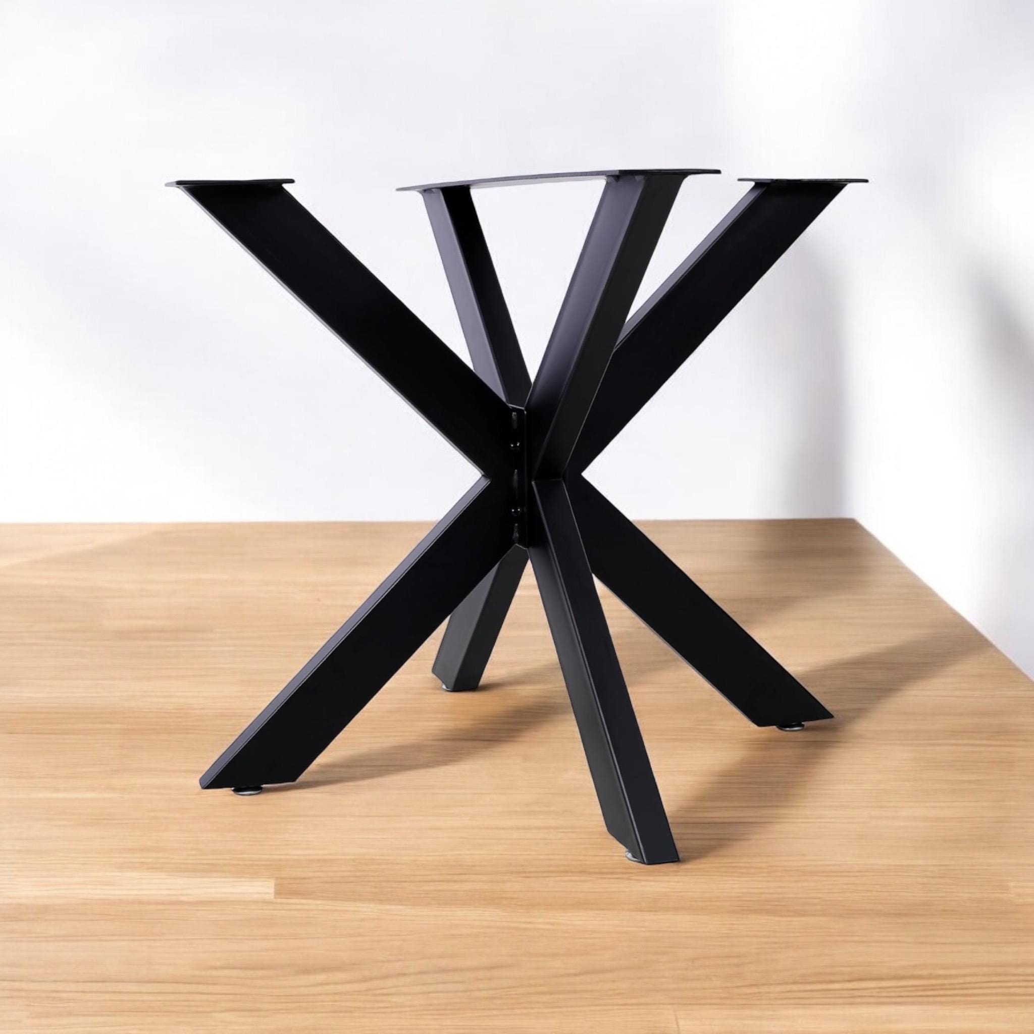 Industrial Pedestal Table Base, Kitchen and Dining Table Legs, Mid ...