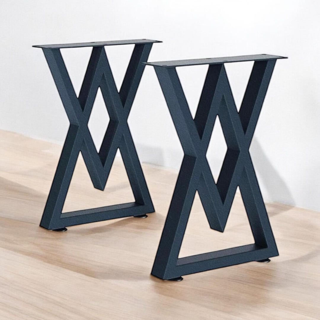 Black Metal Legs for Coffee Table Legs for Nightstand Heavy Duty Bench ...