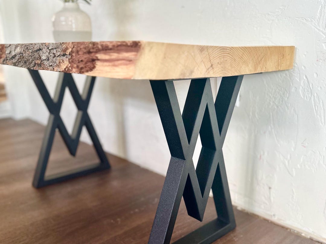 Rustic Modern Rustic Bench Decorative Bench Entry Way Bench Solid Wood ...